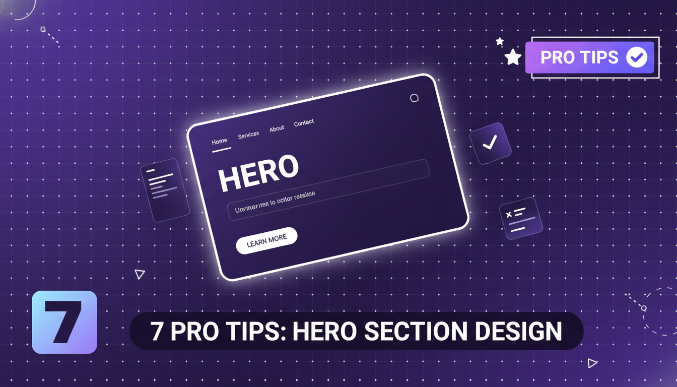 7 Pro Tips for Designing High-Converting Hero Sections | Monet Blog